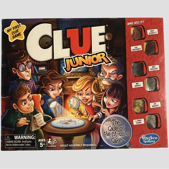 Hasbro | Toys | Clue Junior My First Clue Game Board Game By Hasbro ...